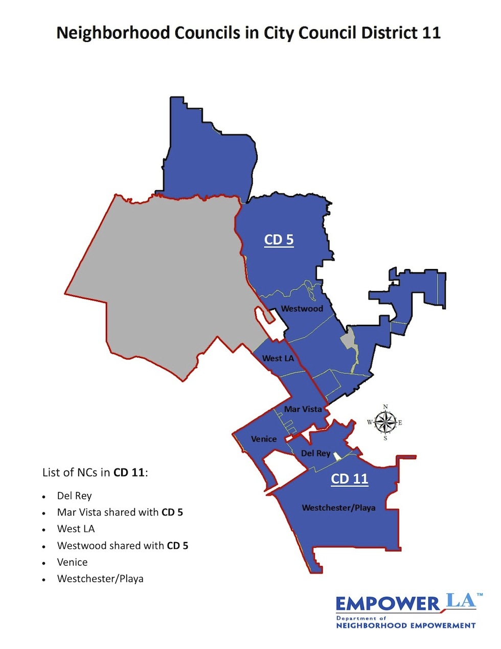 Neighborhood Councils in Council District 11 – EmpowerLA