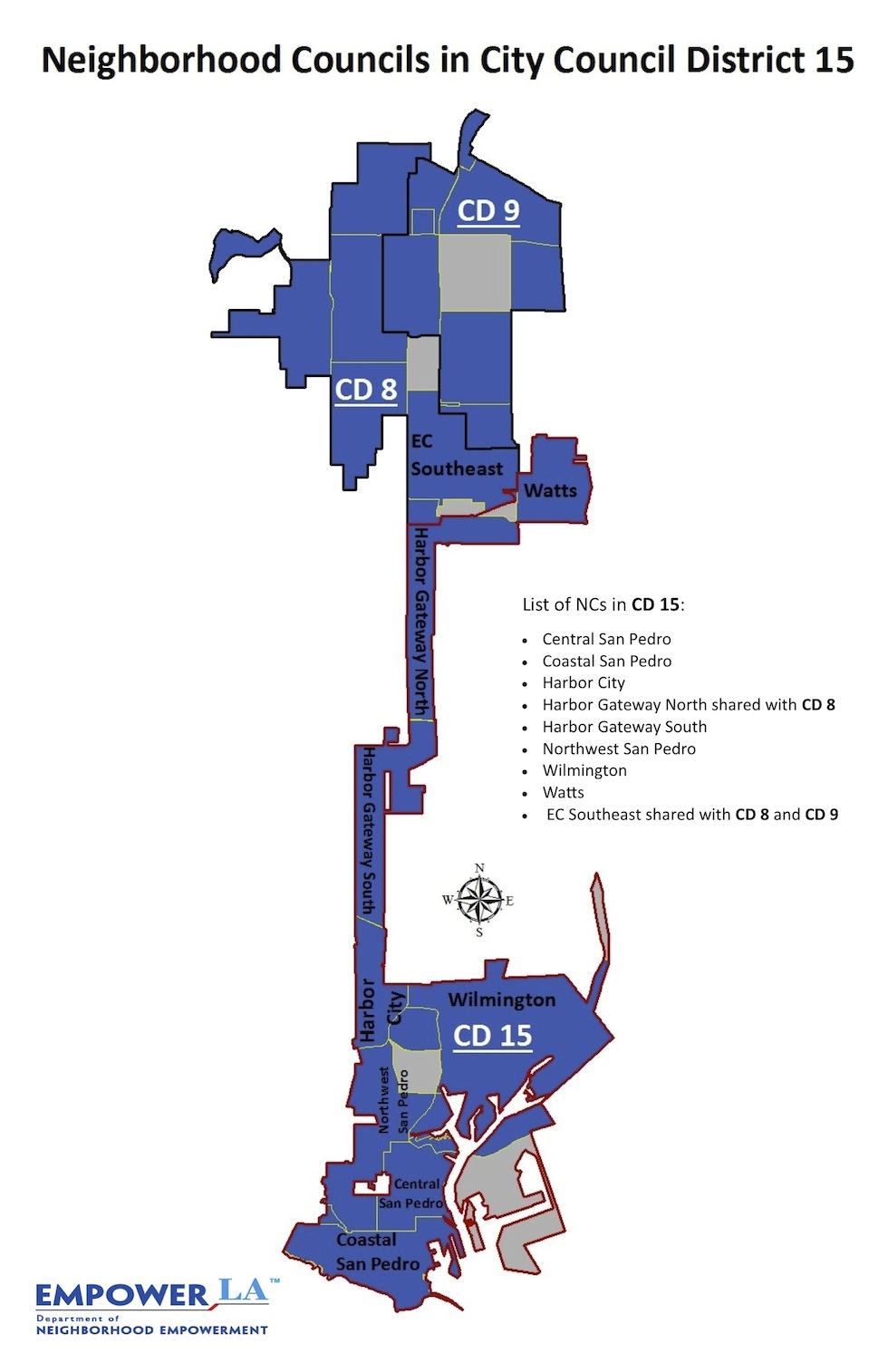 Neighborhood Councils in Council District 15 – EmpowerLA